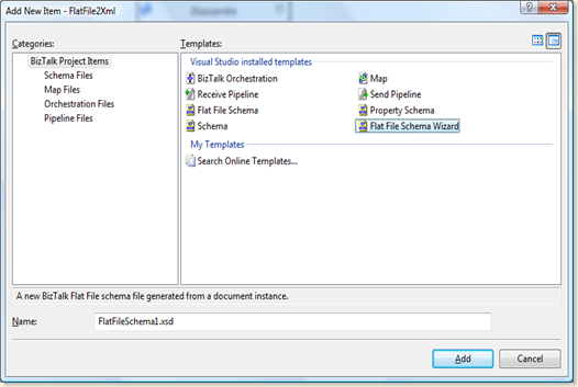 Bytes Matters: BizTalk Flat File Schema Wizard. Bytes Matters: BizTalk Flat File Schema Wizard.